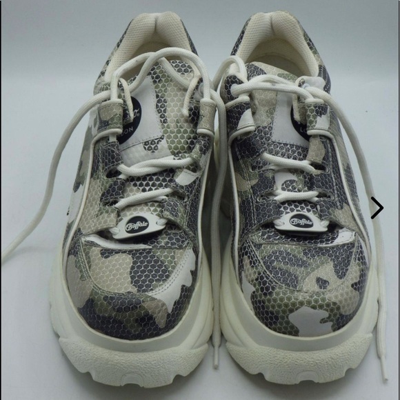 Buffalo London | Shoes | Buffalo London Classic Leather Platform ...